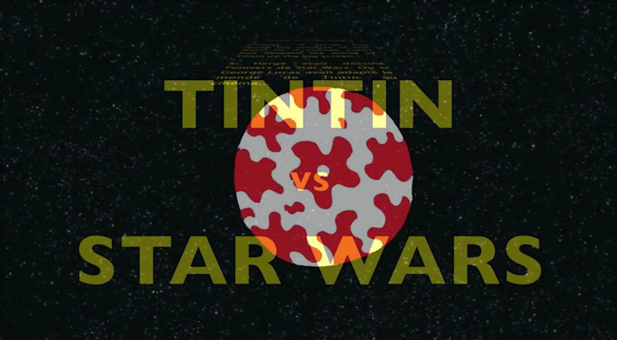 Tintin vs Star Wars Trailer – Imagier