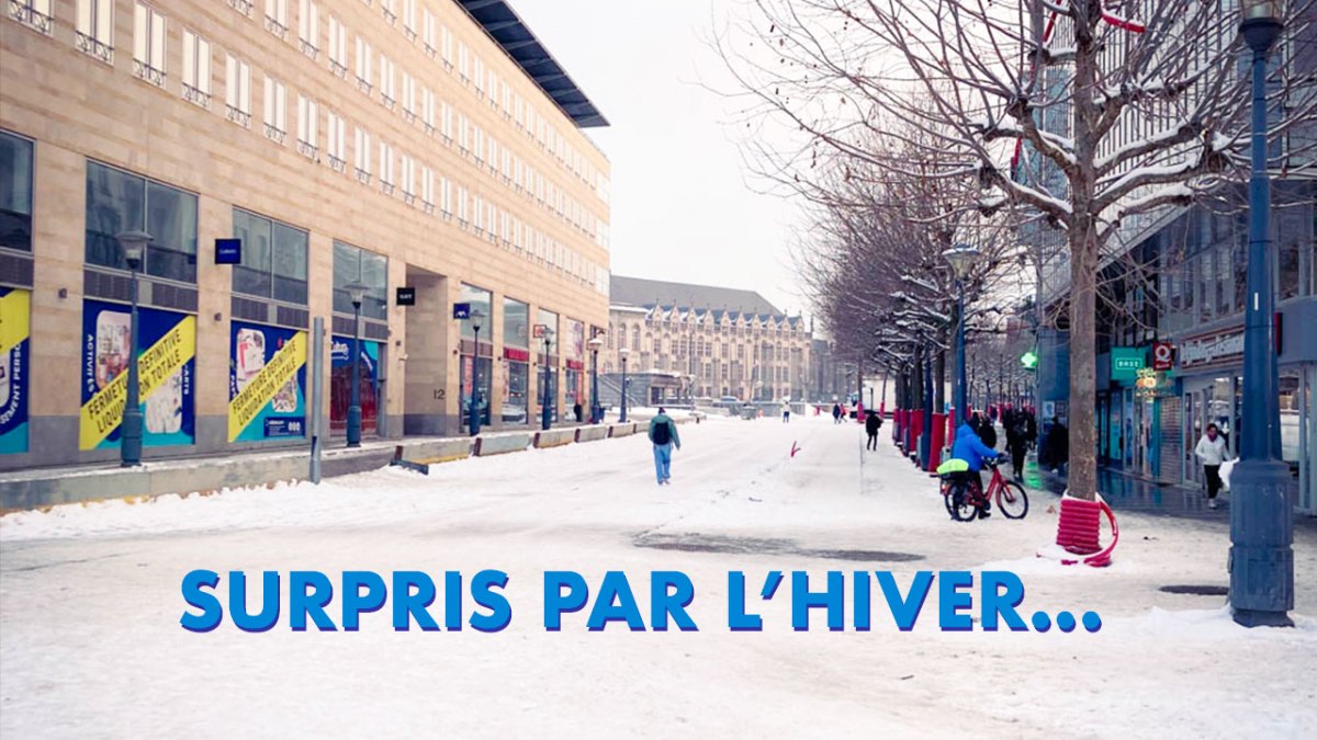 L’hiver à Liège : surpris par le froid et la neige – Imagier
